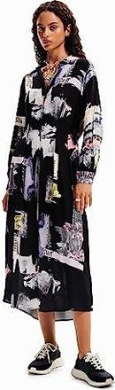 Desigual Vest_Percy Robe, Noir, XL Femme