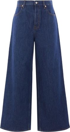 Gucci Jeans mit weitem Bein - Blau