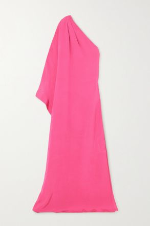 Tom Ford Asymmetrische Robe Aus Seidensatin - Pink