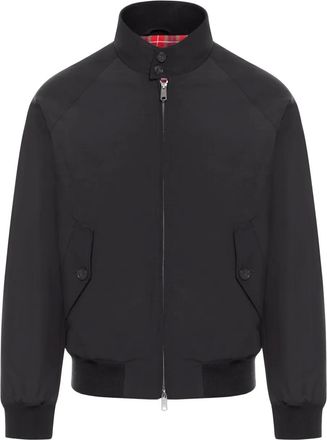 Baracuta veste à fermeture zippée - Noir