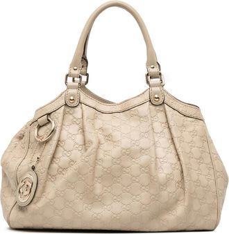 Gucci Shopper - Medium Guccissima Sukey Tote - Gr. unisize - in Braun - für Damen