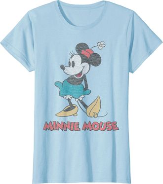 Disney Mickey And Friends Minnie Mouse Vintage Portrait T-Shirt