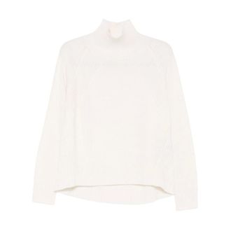 Dondup Col roul&eacute;s - Femme - Pulls - Blanc - Taille: 42 FR