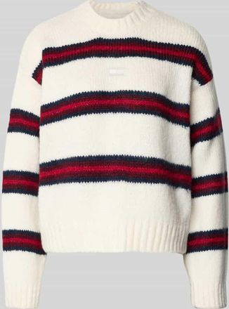 Tommy Jeans Regular Fit Strickpullover mit Alpaka-Anteil