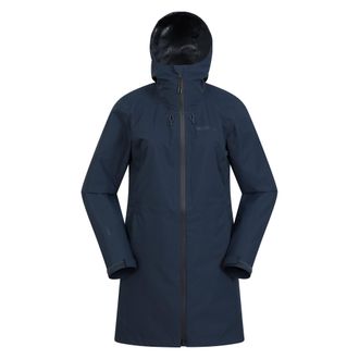 Mountain Warehouse Solstice Extreme Jacke, wasserfest 2,5 Lagen f&uuml;r Damen (Marineblau)