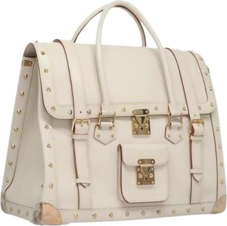 Louis Vuitton Pre-owned Cuir sacs-main - Femme - Pre-owned - Blanc - Taille: ONE Size