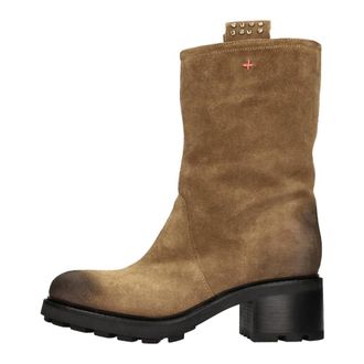 Gio+ Afra06A Wildleder-Stiefeletten - - Shoes - Damen - Braun - 41 EU