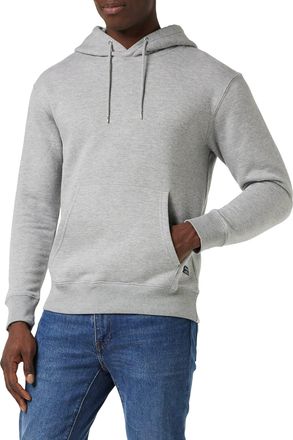 Jack & Jones Jack & Jones NOS Herren JJESOFT SWEAT HOOD NOOS Kapuzenpullover,, per pack Grau (Light Grey Melange Fit: Relaxed), Large (Herstellergr&ouml;&szlig;e: L)