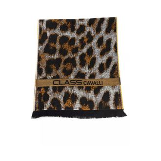 Cavalli Animalier Fantasy Logo Schal - - Accessories - Herren - Braun - ONE SIZE