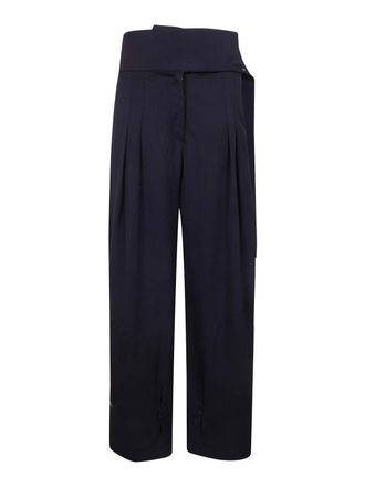 Entire studios Pantalons D&eacute;contract&eacute;s - Noir