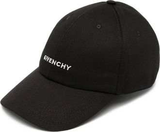 Givenchy casquette à logo brodé - Noir