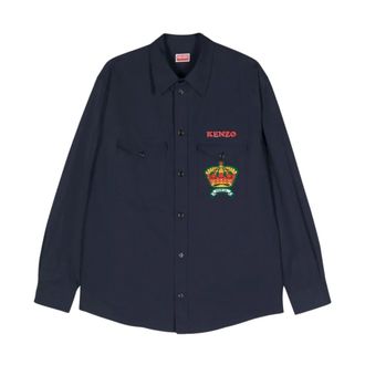 Kenzo Casual Chemises - Homme - Chemises - Bleu - Taille: 2XL