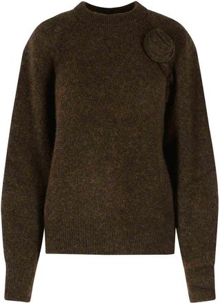 Rotate Pull Col Rond - Marron