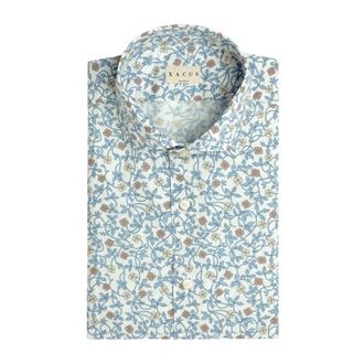 Xacus Homme, Chemises, Bleu, Taille: XL Casual Shirt