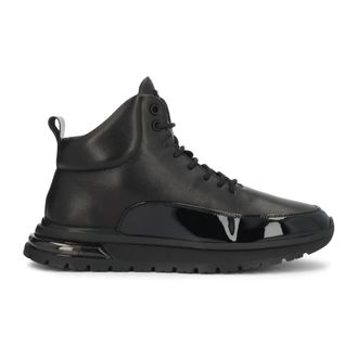 Kazar High Upper Leather Sneakers - - Shoes - Herren - Schwarzk - 39 EU