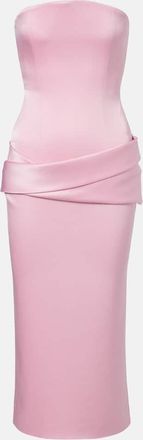 Alex Perry Bustier-Kleid aus Cr&ecirc;pe