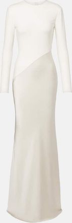 Roland Mouret Robe longue en satin