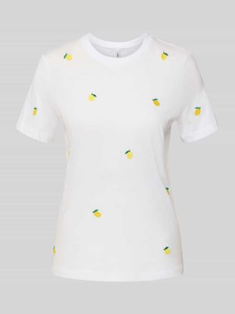 Only Regular Fit T-Shirt aus reiner Bio-Baumwolle Modell KETTY LIFE