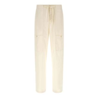 Jil Sander Cargo-Hose aus Baumwoll-Popeline - - Trousers - Herren - Beige - L
