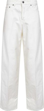 Haikure Femme, Jeans, Blanc, Taille: W26 Bethany Twill 45 Wide-Leg Jeans
