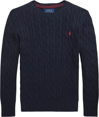 Polo Ralph Lauren Homme, Pulls, Bleu, Taille: M Pull &agrave; Manches Longues et Col Rond