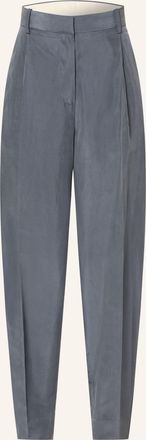 COS Cos Seidenhose blau
