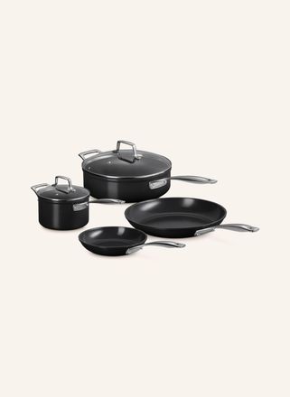 LE CREUSET 4-Tlg. Kochgeschirr-Set Essential silber
