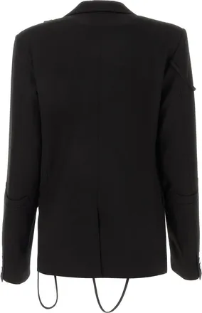 ADĀMO Andrea Adamo Black Giacche E Gilet Jacket