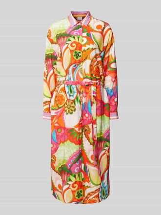 Emily van den Bergh Midikleid mit Allover-Muster