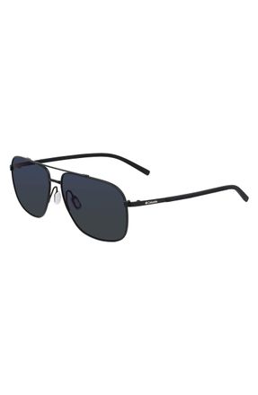Columbia Mens Sunglasses C115SP MIST TRAIL - Matte Black/Blue Mirror Lens with Dark Blue Mirror Lens