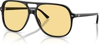 Ray-Ban Bill Summer Capsule Sonnenbrillen Schwarz Fassung Gelb Glas 60-14