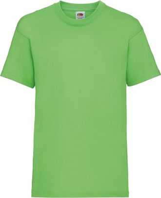 Fruit Of The Loom Jungen T-Shirt, Gr&uuml;n (Lime), 12-13 Jahre (152)