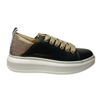 Alexander Smith Femme, Chaussures, Noir, Taille: 37 EU Pelle Baskets