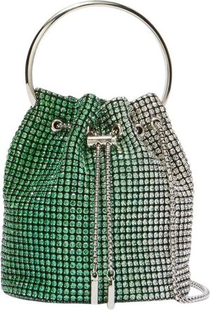 Silvian Heach Femme, Sacs, Multicolore, Taille: ONE Size Sac Seau avec Strass et Poign&eacute;e en M&eacute;tal
