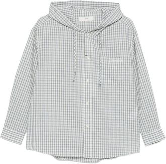 Dunst Hooded Check Shirt