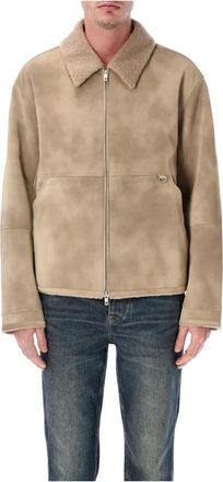 Represent Represent, Homme, Vestes, Brun, Taille: M Veste en fausse peau de mouton