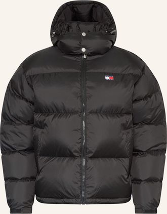 Tommy Jeans Daunenjacke Alaska Mit Abnehmbarer Kapuze schwarz