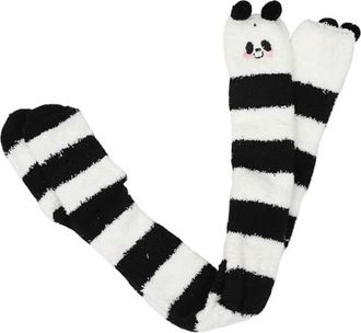 BESPORTBLE ifundom Chaussettes Longues pour Filles Corail Polaire &Eacute;paisses et Douces Chaussettes Hautes Au-dessus Du Genou Hiver et Chaudes pour Sommeil et Activ