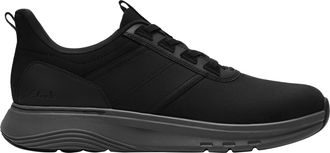 Clarks Unisex Motion Trek LX Shoes, Black Leather, 39.5 EU