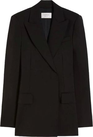 Sportmax Femme, Vestes, Noir, Taille: 44 FR Blazer