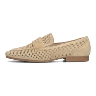 Gabor Femme, Chaussures, Beige, Taille: 40 1/2 EU Mocassins en daim
