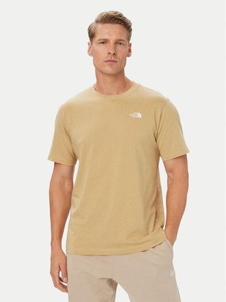 The North Face T-Shirt Evolution Simple Dome NF0A8CZ2 Gelb Regular Fit