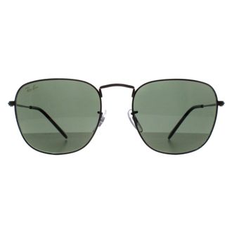 Ray-Ban Square Unisex Schwarz G-15 Gr&uuml;n RB3857 Frank
