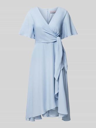 Christian Berg Cocktail Cocktailkleid in Wickel-Optik