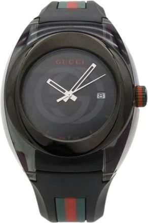 Gucci Montre vintage doccasion - Homme - Pre-owned - Noir - Taille: ONE Size