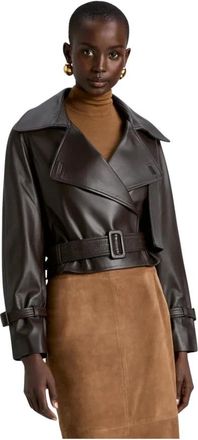 Nour Hammour Nour Hammour, Femme, Vestes, Brun, Taille: 38 FR Hatti Jacket