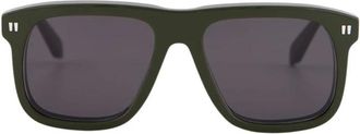 Off-white Homme, Accessoires, Vert, Taille: ONE Size Clearwater Lunettes de soleil