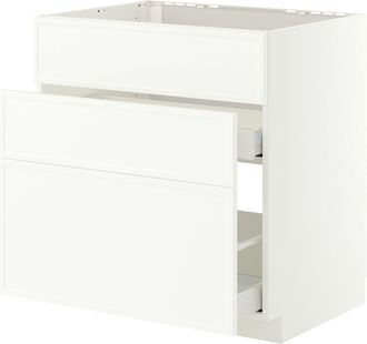 IKEA METOD / MAXIMERA Unterschr. f Sp&uuml;le/3 Fronten/2Sch