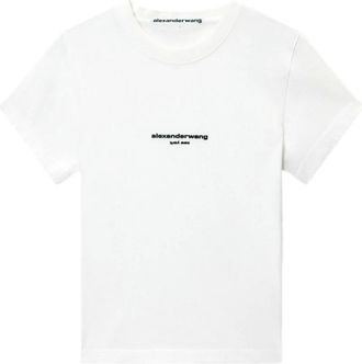 Alexander Wang Femme, Tops, Blanc, Taille: 40 FR T-shirts et polos Alexander Wang