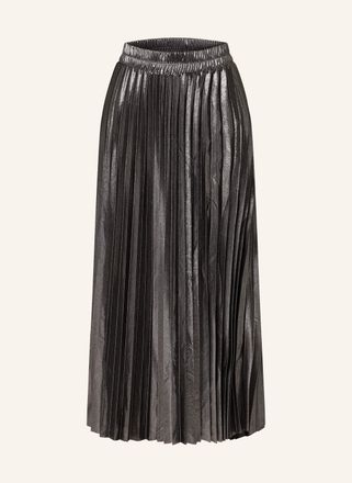 Only Plisseerock schwarz